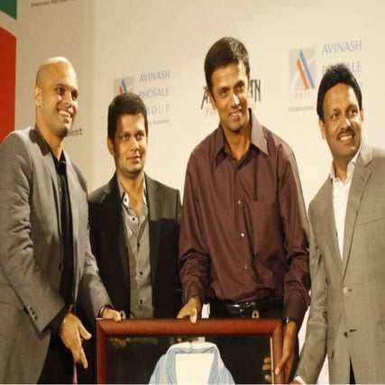 Mr. Avinash Bhosale and Mr. Amit Bhosale of ABIL Group with Mr. Rahul Dravid | PDF