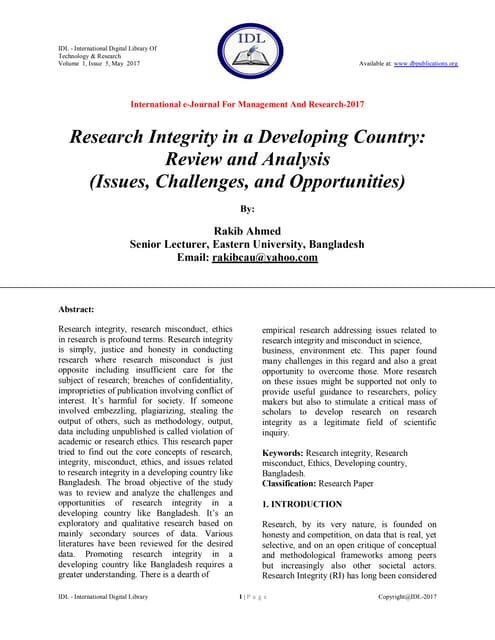 Research and publication ethics | PPT