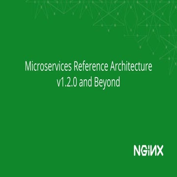 Introducing The Microservices Reference Architecture Version 1 2 Ppt