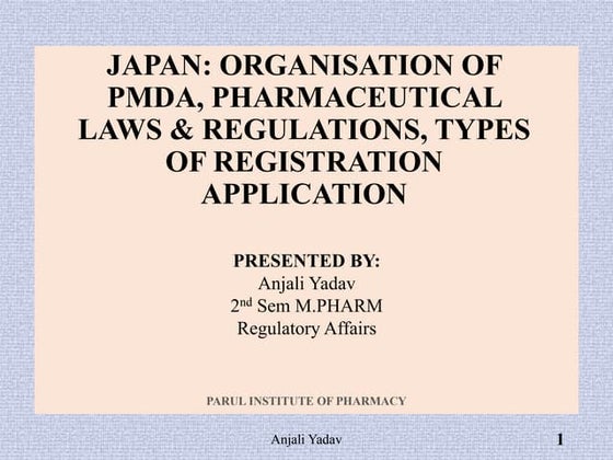 Regulatory dossier preparation and submission as per CTD format | PPT