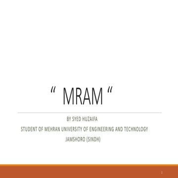 Mram | PPTX