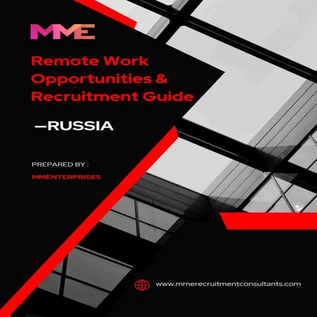 Remote Work Opportunities & Recruitment Guide — Russia (2025 Edition) | PDF