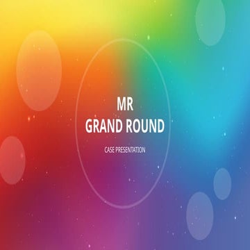 MR Case Presentation Toxic optic neuropathy associated with antiTB ...