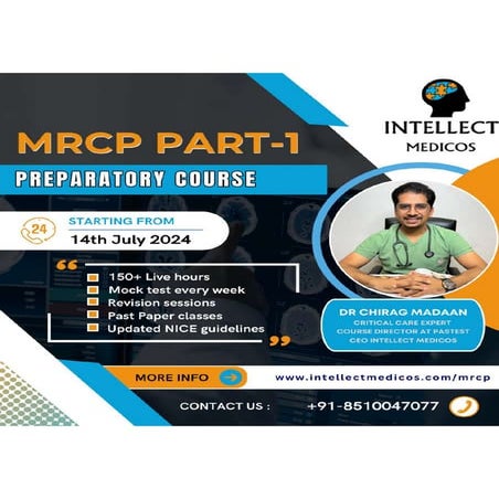Best MRCP Part 1 courses in Noida, India | PDF