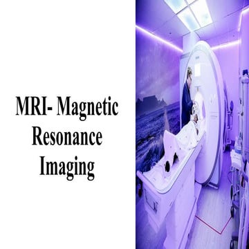 Introduction to mri | PPTX