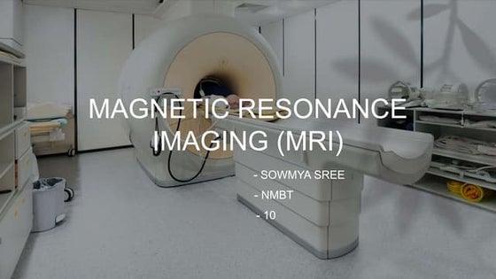 Components of MRI | PPT
