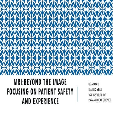 mri safety ppt radiology and imaging technology | PPTX