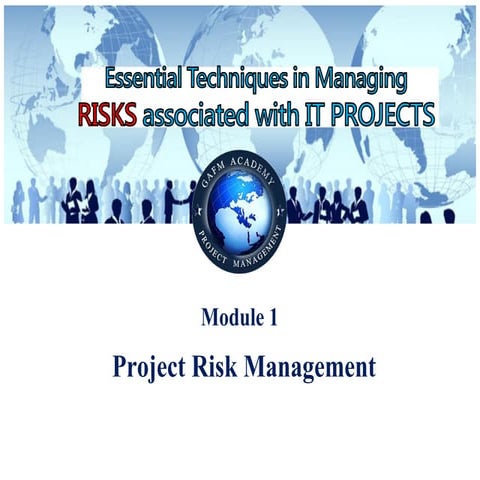 MANAGING RISKS IN IT PROJECTS ... get the complete set and others at ...