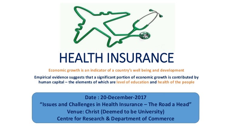 Health Insurance an introduction