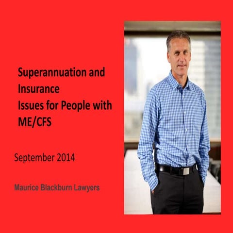Mr John Berrill - Employment, superannuation & insurance issues for ...
