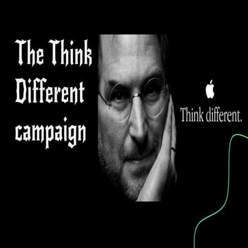 MRK 634PPT.pptx that describes Apple's iconic 1997 campaign. | PPTX