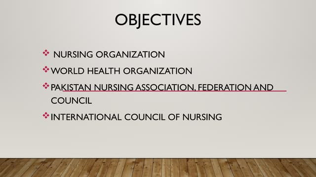 INTERNATIONAL COUNCIL OF NURSES | PPTX
