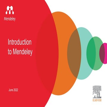 Mendeley Reference Manager - User Guide_eng | PDF