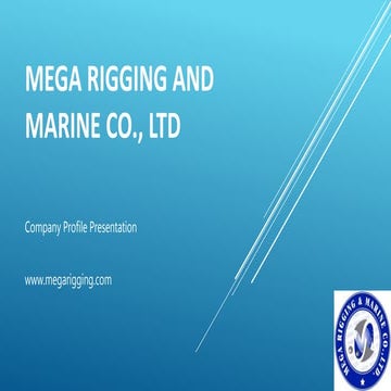 Megra Rigging & Marine Co.,Ltd | PPT