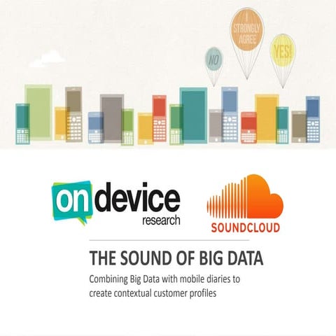 The Sound of Big Data - SoundCloud case study | PPTX | Digital Audio ...