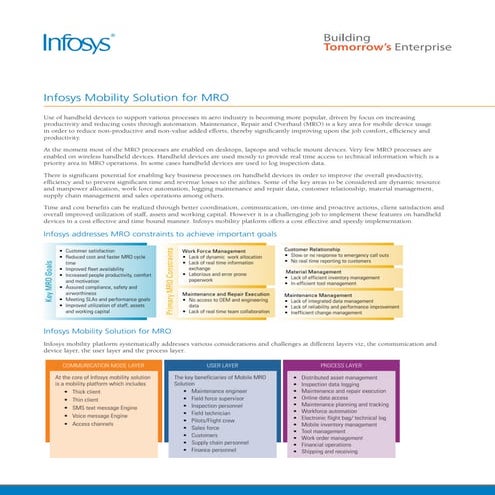 MRO Mobility Platforms | PDF
