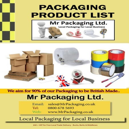 Our NEW Packaging Supplies Brochure | PDF