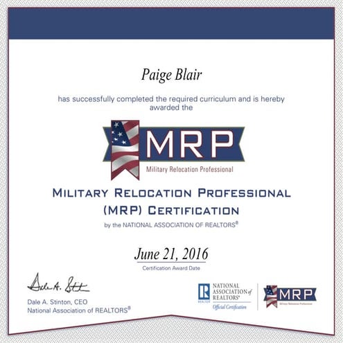 Mrp certificate | PDF