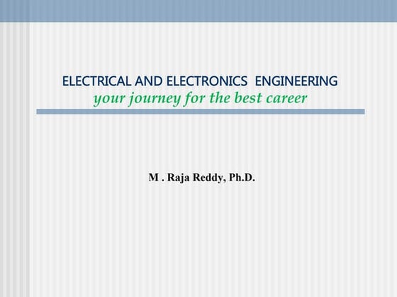Electrical Engineering | PPT