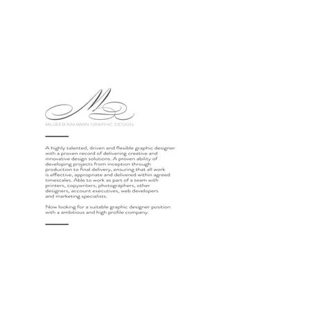 mujeeb rahman resume | PDF