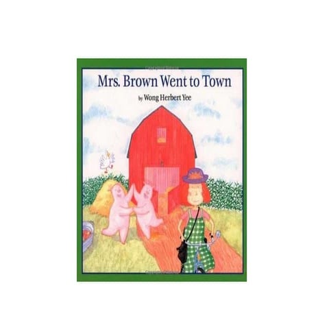 Mrs. brown went to town vocabulary | PPTX