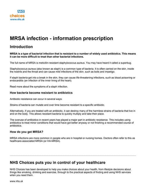 MRSA Brochure Simple English for the layman.pdf