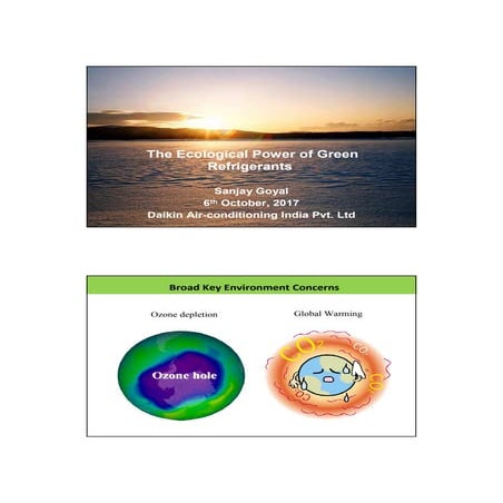 The Ecological Power of Green Refrigerant | PDF | Indoor Environmental ...