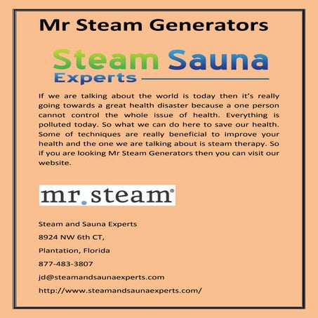 Mr steam generators | PDF