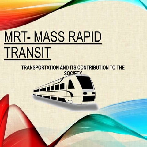 MRT TRANSPORTATION | PPTX