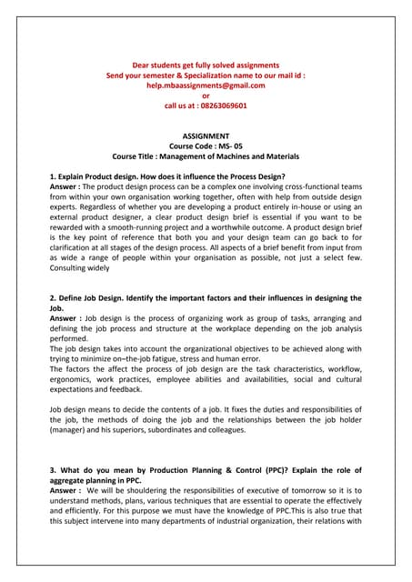 Manufacturing Engineering Process Optimization | PPT