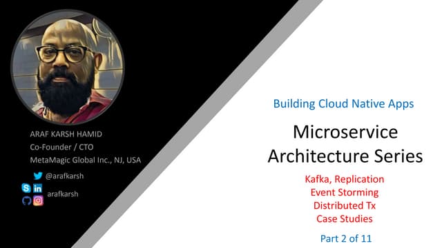 Event Sourcing & CQRS, Kafka, Rabbit MQ | PPSX Event Sourcing & CQRS, Kafka, Rabbit MQ | PPSX