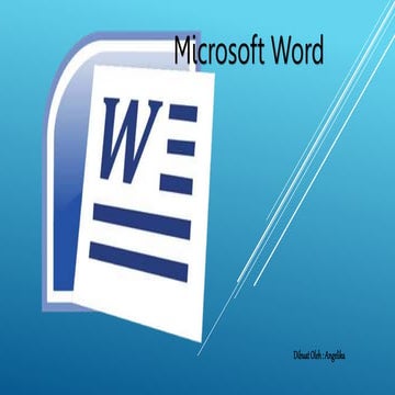 Microsoft Word Pptx