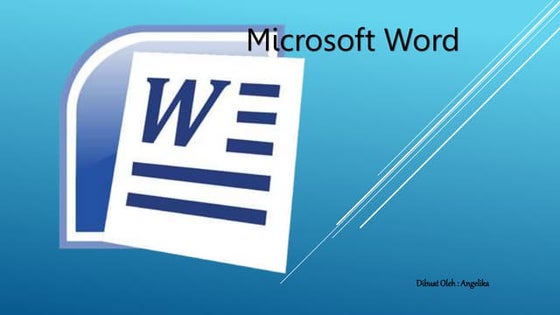 Pertemuan 1. Pengenalan Dasar Ms. Word.pptx