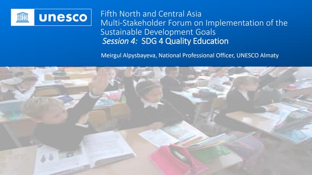 SDG 4 | PPT