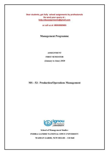 Ms 5 management of machines | PDF