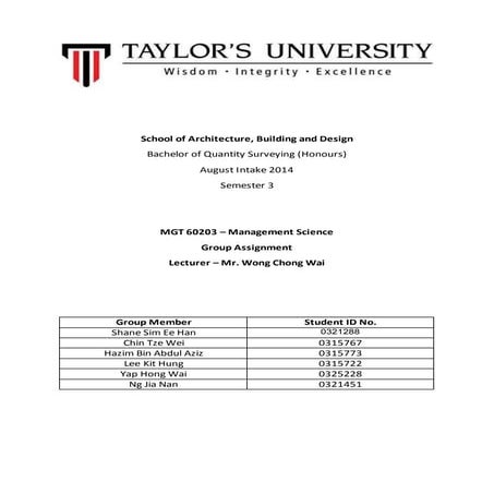 Construction technology 2 assignment brief | DOCX
