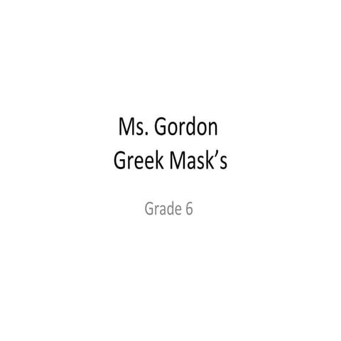 Mr. trichon ancient greence 5-10 | PPT