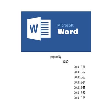 Introduction to microsoft office 2007 | PPT