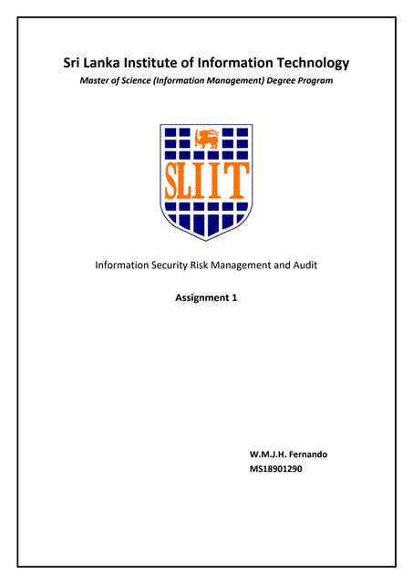 Assignment - Maliban | PPTX