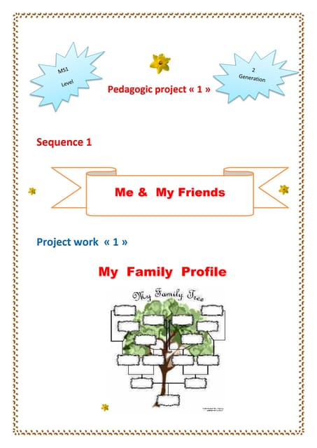 Ms1 sequence plan me & my friends | PDF