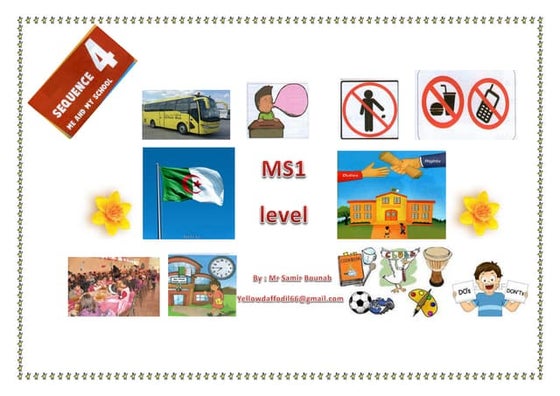 Ms1 sequence plan me & my friends | PDF