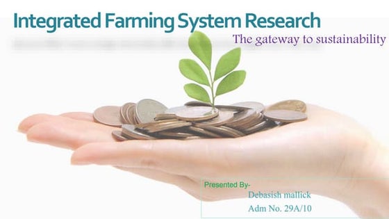 Integrated Farming System (IFS) | PPTX