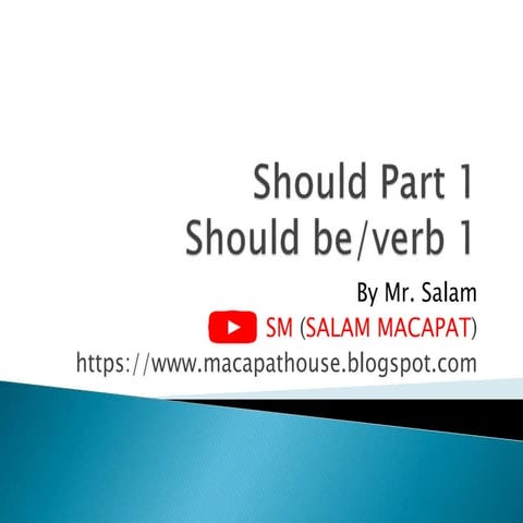 Should and shouldn't | PPTX