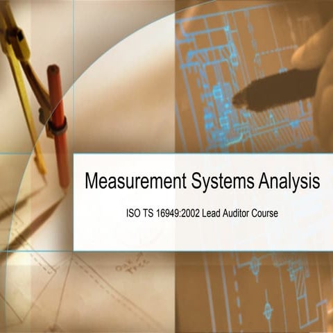 10. measurement system analysis (msa) | PDF