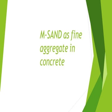 Msand 171019132039 (3 files merged)Amit Payal | PPTX | Civil ...