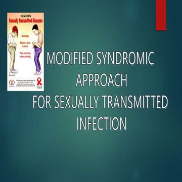 Syndromic management of sti's | PPTX