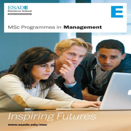 MSc Programmes in Management brochure | PDF