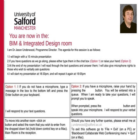 MSc Building Information Modelling & Integrated Design | PPT