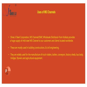 ms channels | PPTX | Commodities | Economy