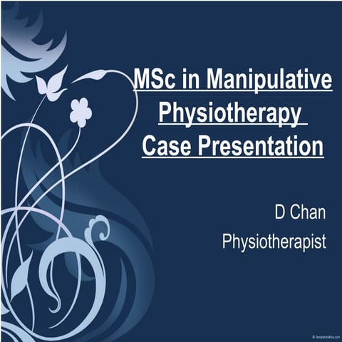 MSc Presentation | PPT